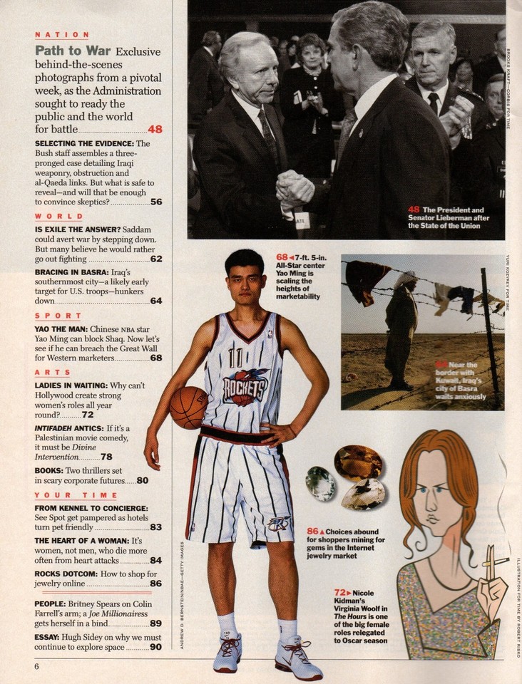 Time Magazine February 10, 2003 "The Columbia is Lost" February 01 ...