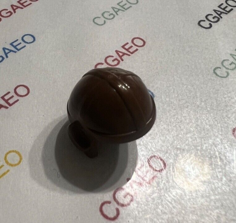 1X Lego 30171 Minifigure, Headgear Cap, Aviator BROWN | eBay