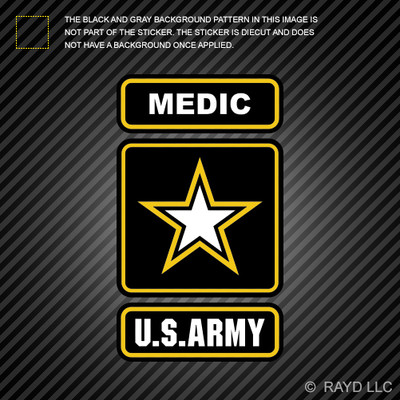 Army Medic Sticker Die Cut Decal Self Adhesive Vinyl Ranger U.S. US U S ...