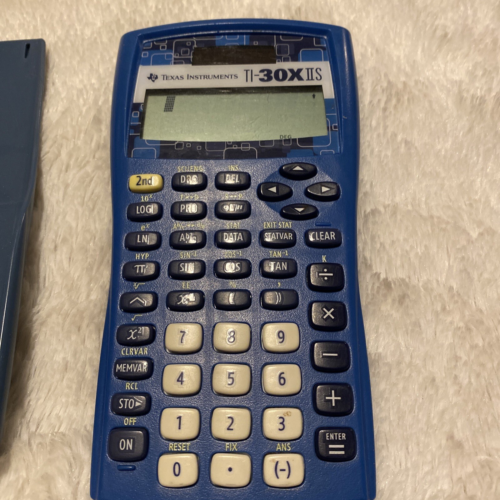 Texas Instruments Ti-30x IIS Scientific Calculator Blue. WORKS! | eBay