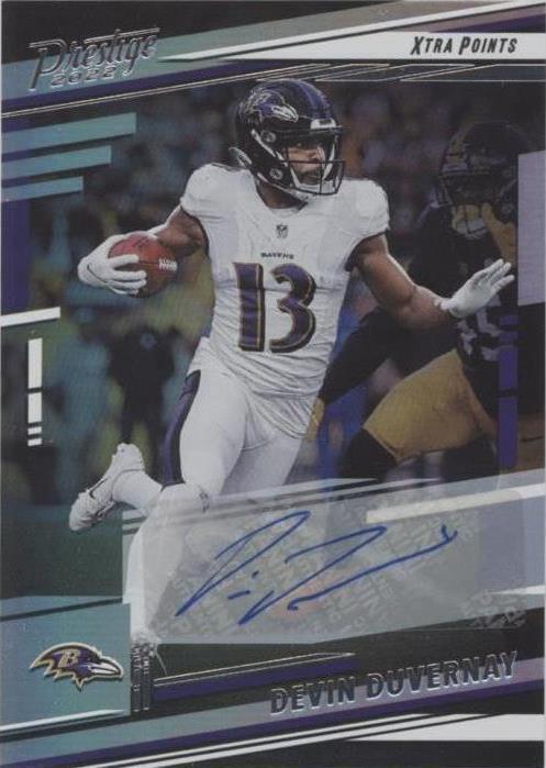 2022 Panini Prestige - Devin Duvernay #25 Xtra Points Premium ...