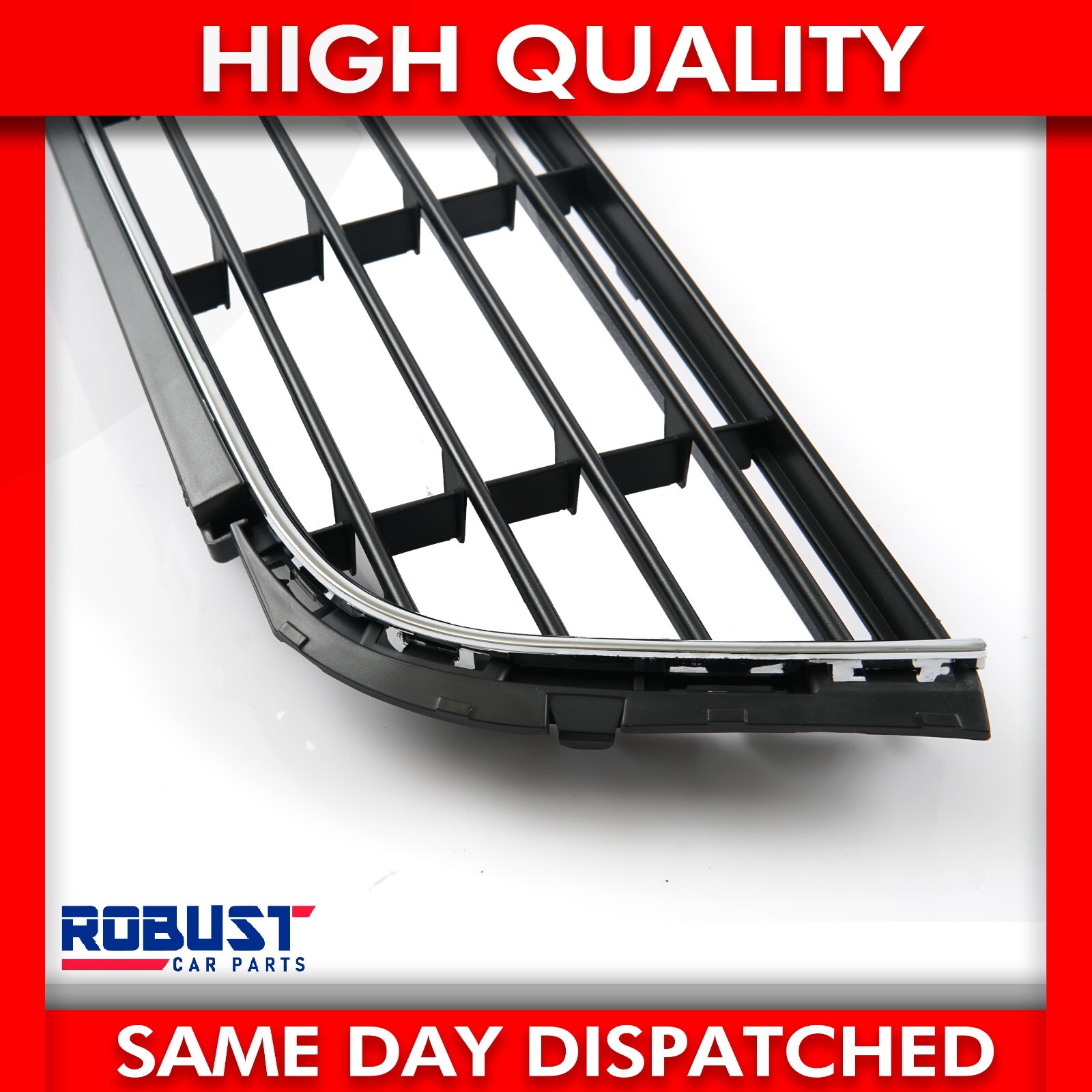 FRONT BUMPER GRILLE CHROME LOWER CENTRE FOR VW GOLF MK6 5K0853671 (2008 ...