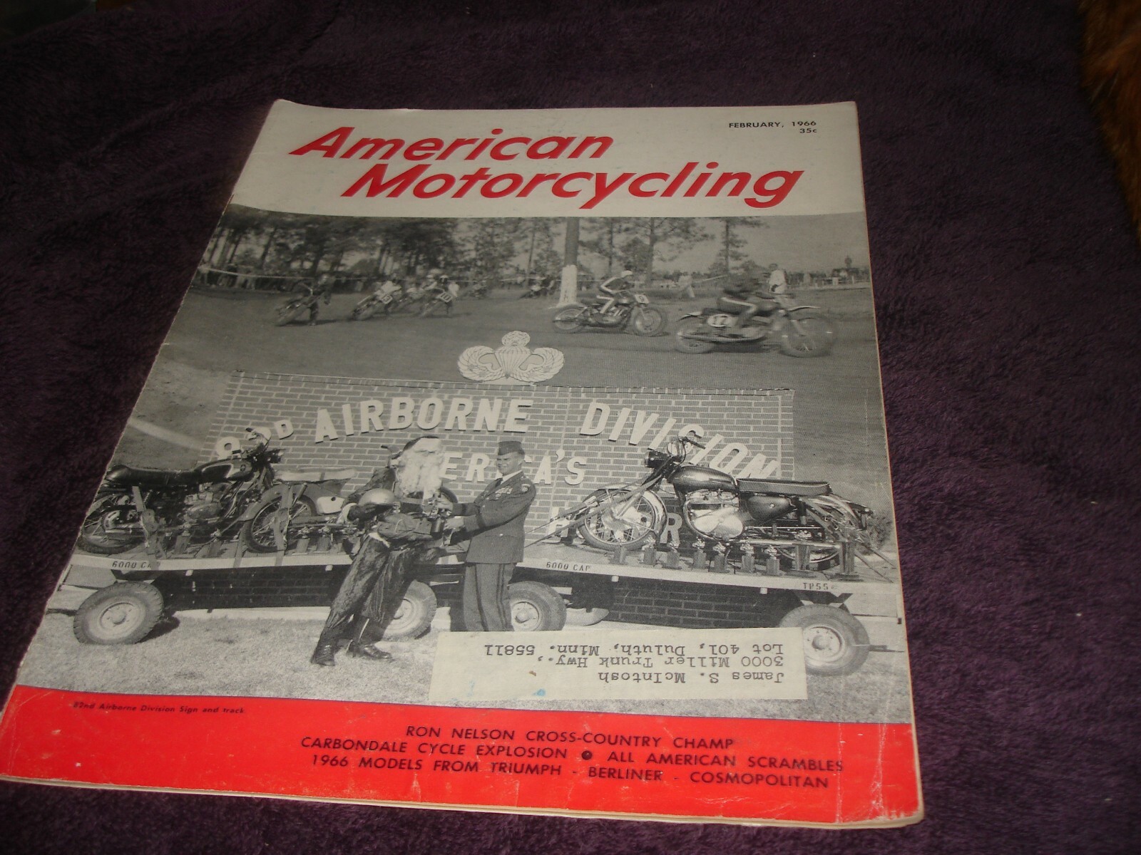 1966 February American Motorcycling Motorcycle Magazine Back-Issue ...