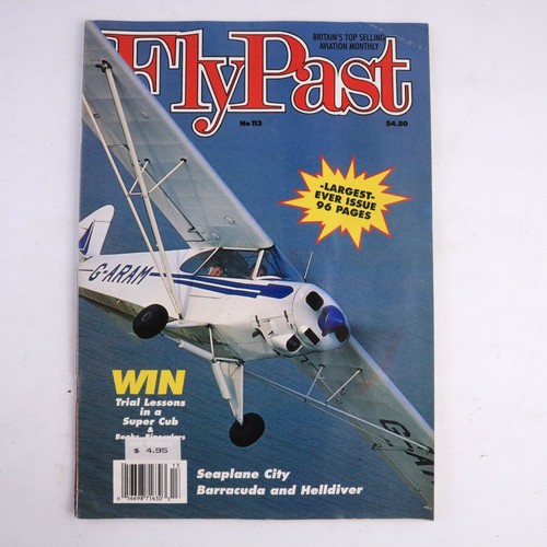 Fly Past Magazine December 1990 #113 Seaplane City Barracuda And ...