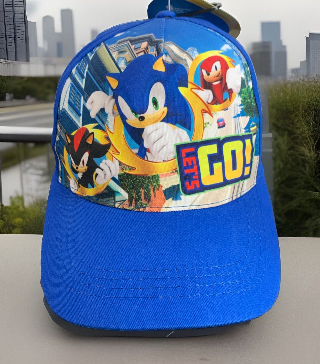 Sonic Hedgehog Let Go! Character Adjustable Snapback … - Gem