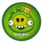 Angry Birds Party Supplies Pig Snack Plates (Pack of 8 / 7 in / 17.8cm ...