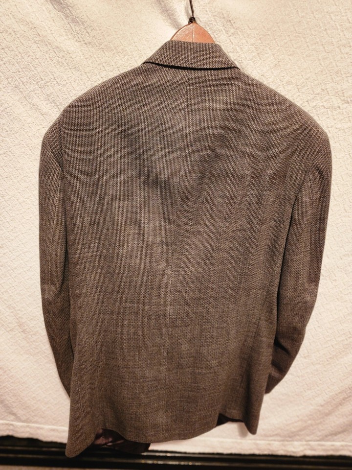 Daniel Hechter Paris Men's Suit Jacket Dark Gray Tweed Size 44 See Pics ...