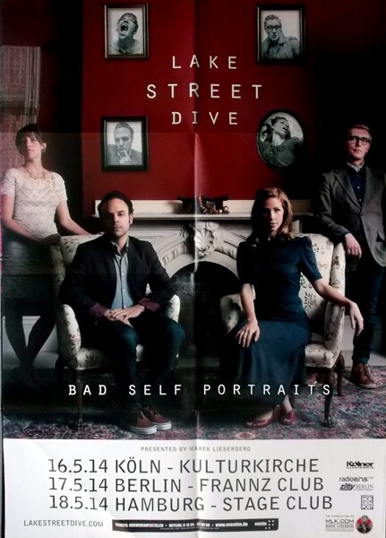 LAKE STREET DIVE - 2014 - Live In Concert - Bad Self Portrait Tour ...