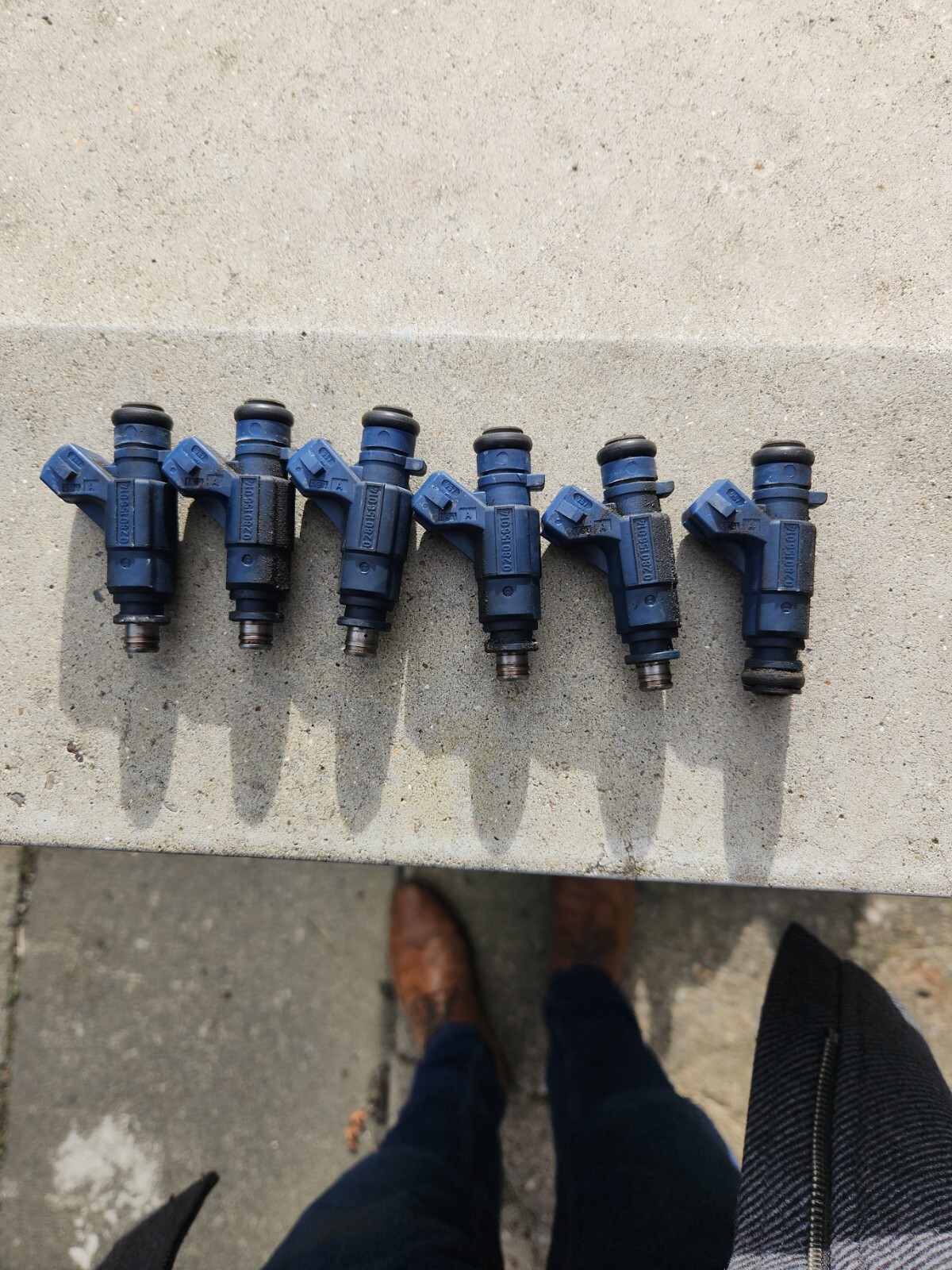 MERCEDES C CLASS C320 W203 2002 3.2 V6 FUEL INJECTOR 0280156014 ...