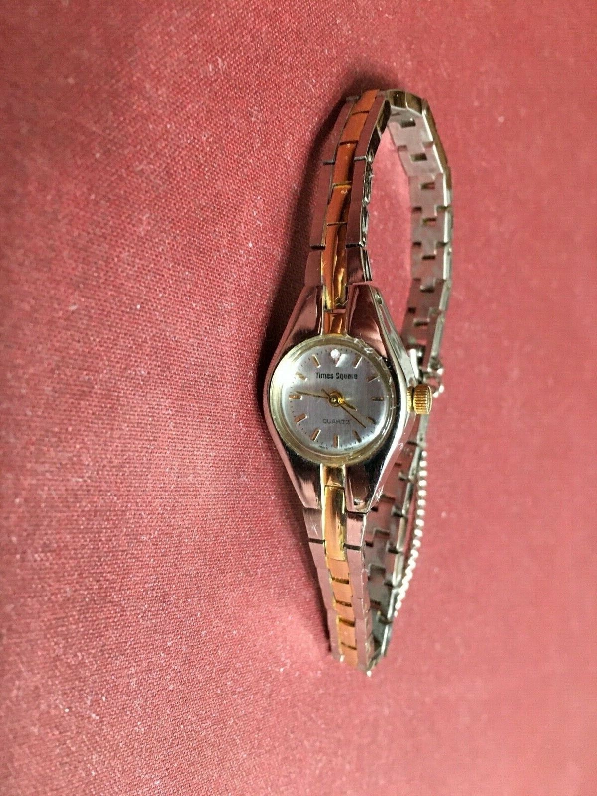 Jeweled Times Square Quartz 5109 377 by FADA Industries Inc. Watch and ...