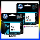 2 HP Genuine HP65 Black Colour Standard HP DeskJet 3758 Printer ENVY ...