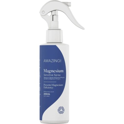 NEW Amazing Oils Magnesium Sensitive Spray 200ml | eBay