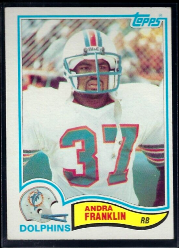 1982 Topps Football #130 - ANDRA FRANKLIN - Miami Dolphins | eBay
