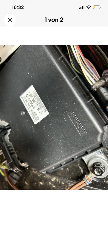 Smart ForTwo 451 CDI Technikpaket Kombiinstrument Motorsteuergerät SAM ...