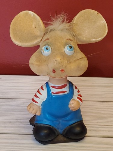 TOPO GIGIO VTG Bobbing Head Figure- Ed Sullivan Mascot MOUSE RARE ...
