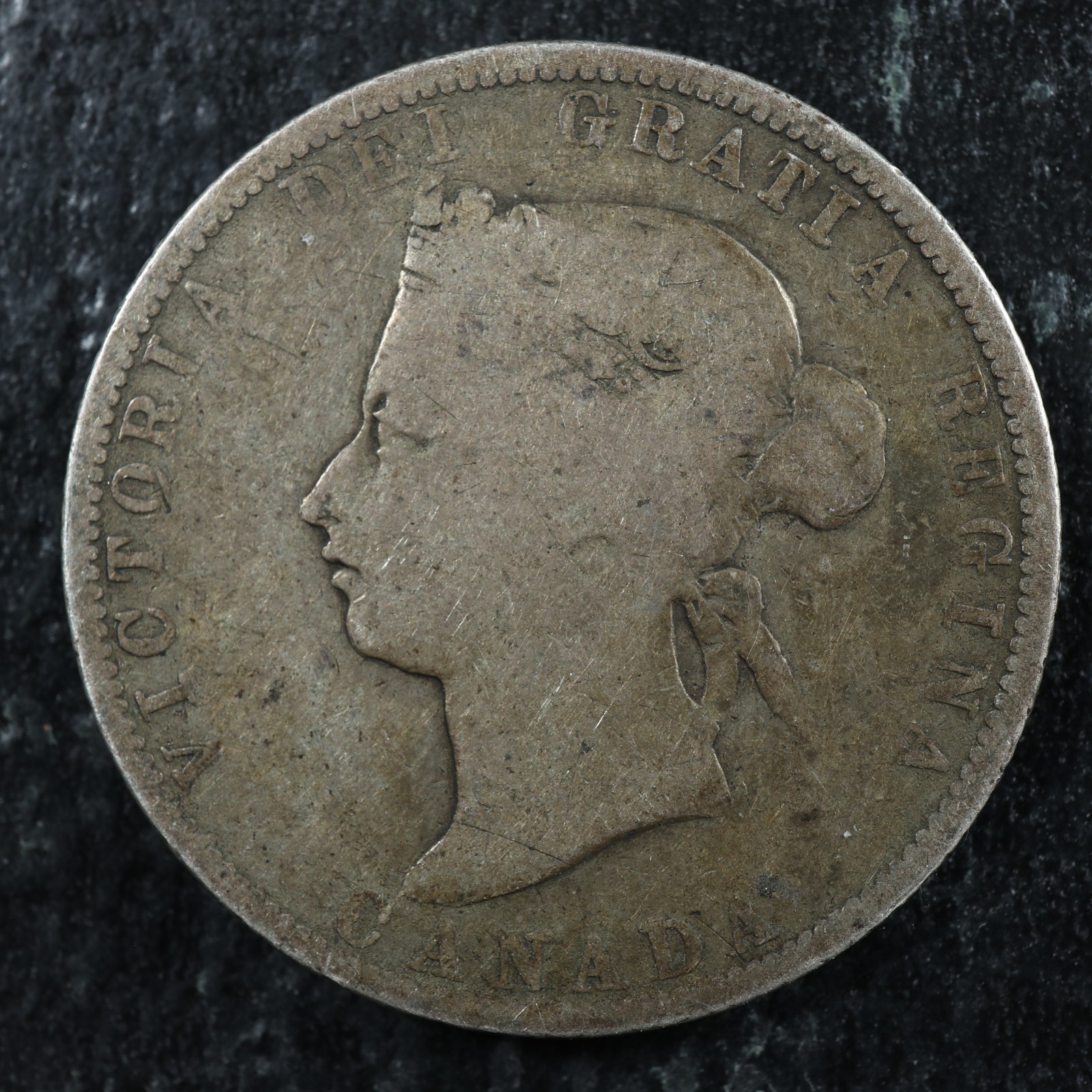 25 cents 1885 Canada silver Queen Victoria c ¢ quarter G-4 | eBay