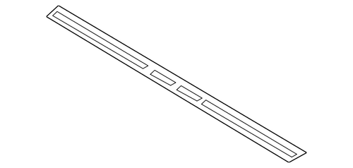 Genuine Mini Door Trim Sill Plate Insert 51-77-7-317-401 | eBay