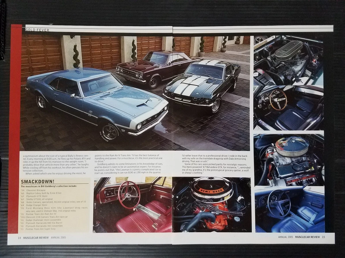 Bill Goldberg Car Collection