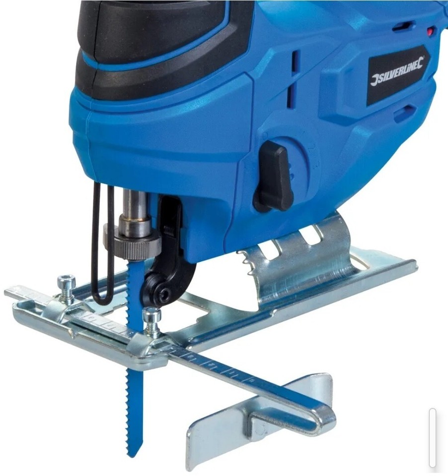 Silverline 18V Cordless Jigsaw Bare Unit Variable Speed Pendulum Action ...