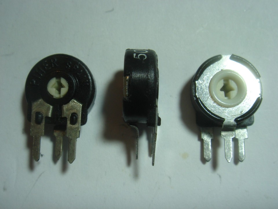 500K Trimmer Piher PT10S Debout #17PY | eBay