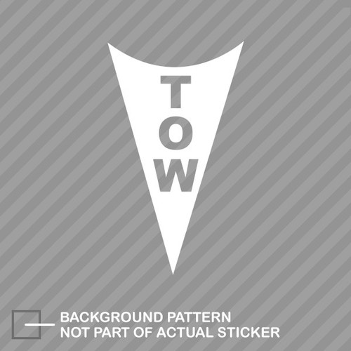 Tow Hook Sticker Decal Vinyl SCCA NHRA point safety | eBay