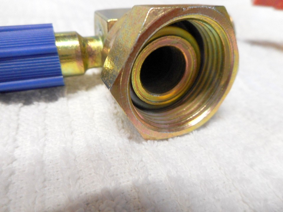 FORD/YORK 209/210 A/C ROTOLOCK FITTINGS W/134A SERV.PORTS,ORINGS ...