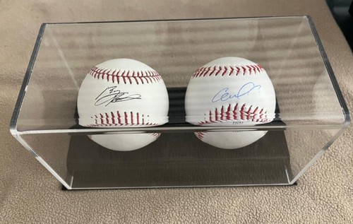 Byron Buxton & Carlos Correa Autographed Baseballs Minnesota Twins ...