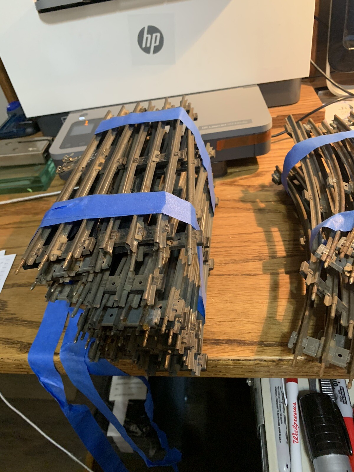 40 Pieces Of 0-27 Gage Track-20straighr 20curved For Lionel | eBay