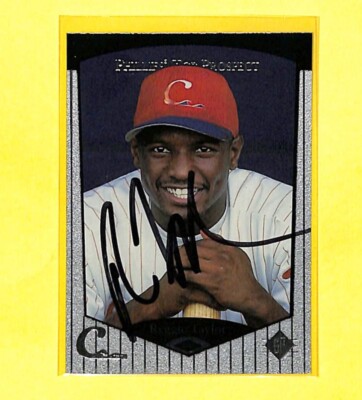 Reggie Taylor Signed Auto Autograph 1997 Upper Deck SP Card #96 ...