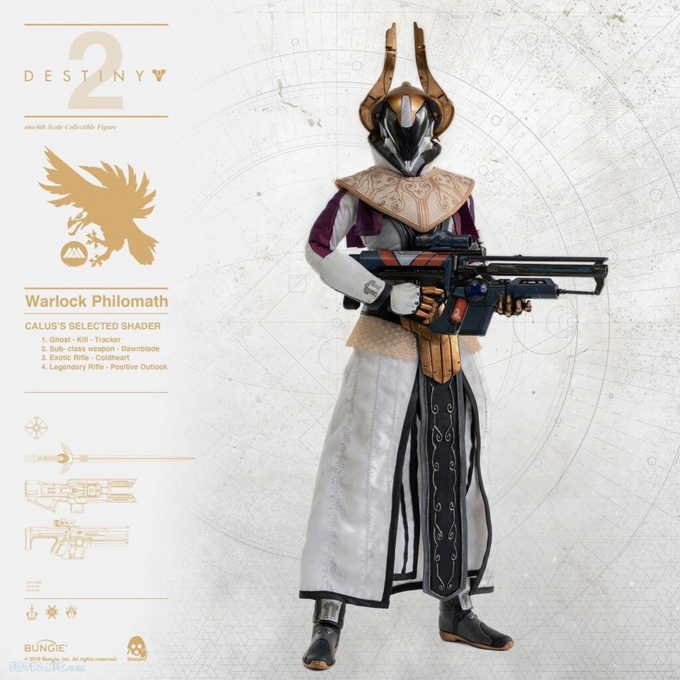 THREEZERO 3A 1/6 scale Destiny 2 Warlock Philomath Positive Outlook ...