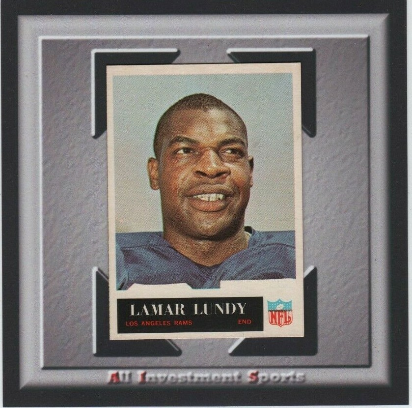 1965 Philadelphia LAMAR LUNDY #90 NM-MT (B) **nice football card** TD89 ...