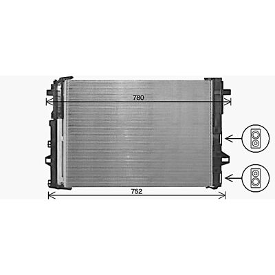 Air Con Condenser For Infiniti QX30 2.2 D AWD AVA AC 2465000054 ...