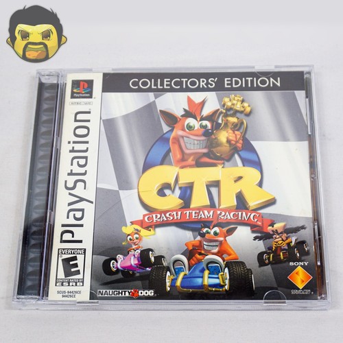 CTR Crash Team Racing PS1 CIB Collectors Edition (Sony PlayStation 1 ...