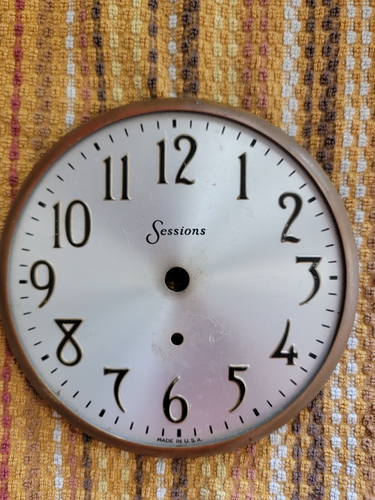 Antique Sessions Mantle Clock Dial | eBay