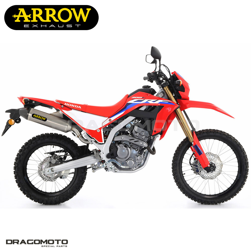 Full exhaust HONDA CRF 300 L 2021 2022 ARROW Titanium CC Kat THUNDER | eBay