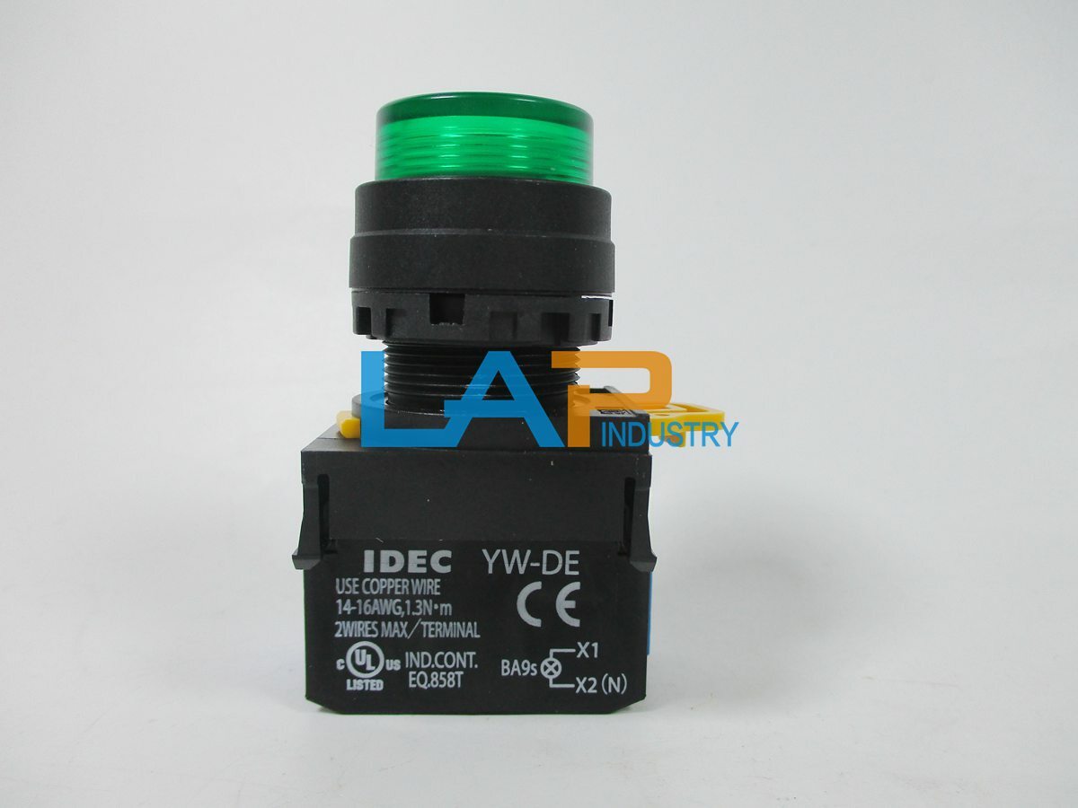 1PCS New For IDEC green push button switch YW1L-M2E10QM3G 1A 220V | eBay