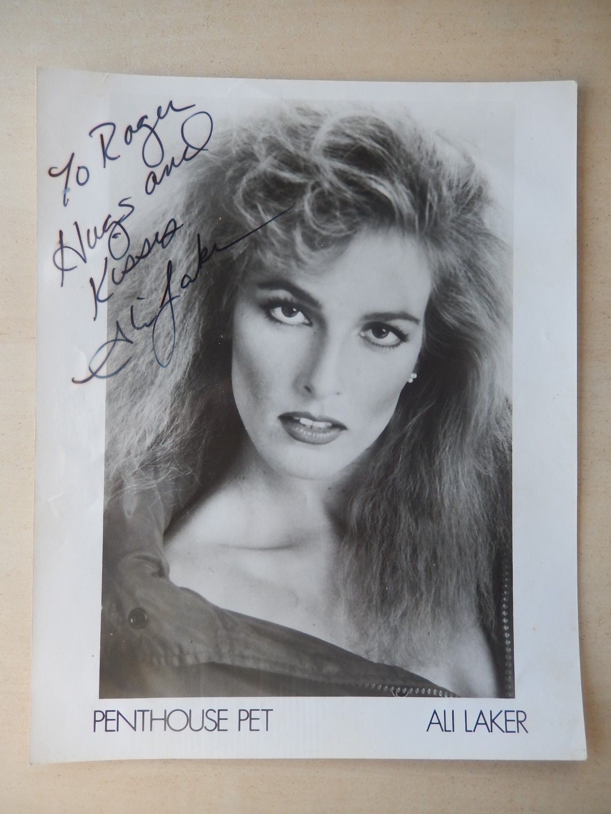 Ali Laker Penthouse Pet Autographed 8" X 10" Photograph | eBay