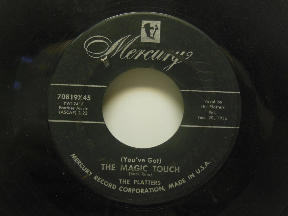 THE PLATTERS: The Magic Touch / Winner Take All, 45 RPM VG (D7) | eBay