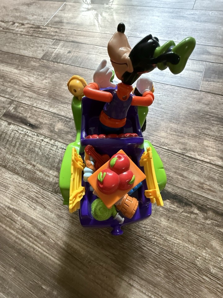 Disney Goofy Jalopy Car Bumpy Ride Vehicle Sounds & Vibrations Working ...