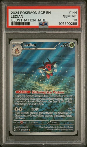 PokéMon TCG Ledian #144 Illustration Rare PSA 10 | eBay