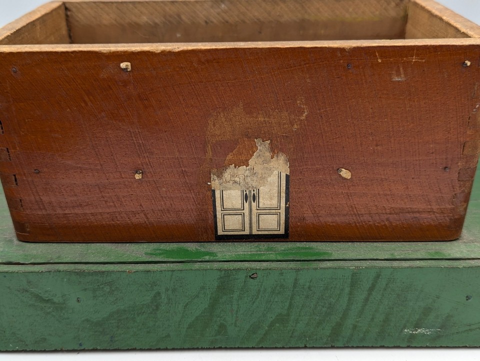 Wartime Hand Made Noahs Ark - Old Wooden Battery Box & Wood - 5x ...