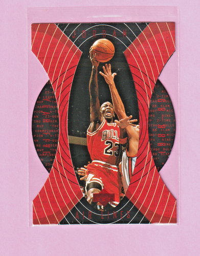 Michael Jordan 1998 Upper Deck "Jordan Air Lines" Die Cut Chicago Bulls ...