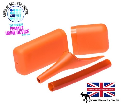 Genuine Shewee Extreme - Orange- The Original Female Urination Device ...