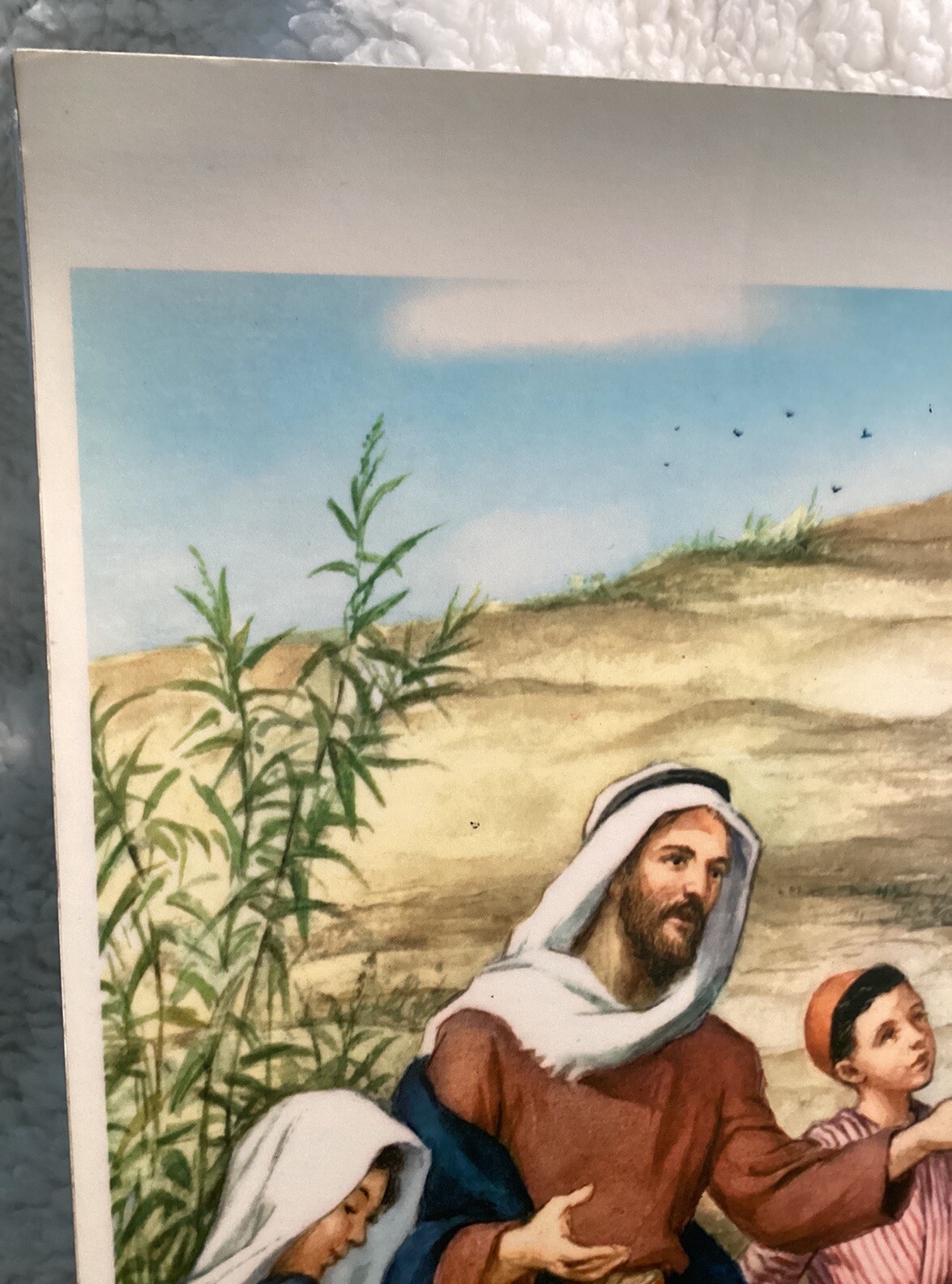 LDS Lithograph 1951 Jesus Disciples Sermon D Handsaker Artwork Print ...