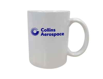 Collins Aerospace Blue Logo Avionic Employee Souvenir Coffee Tea Mug ...