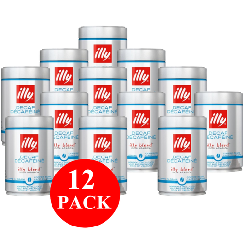 12 x illy Decaf Coffee Beans 250g | eBay