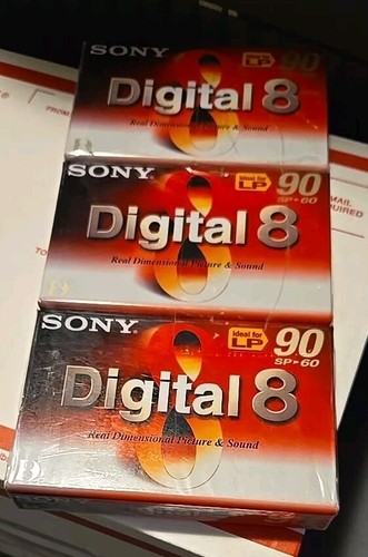 Sony Digital 8 D8 Camcorder Tape 60 min / SP 90min LP (N8-60P2) | eBay