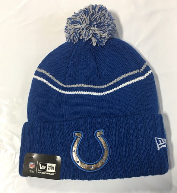 Indianapolis Colts Knit Beanie Winter Hat Toque Cap New Blue Logo ...