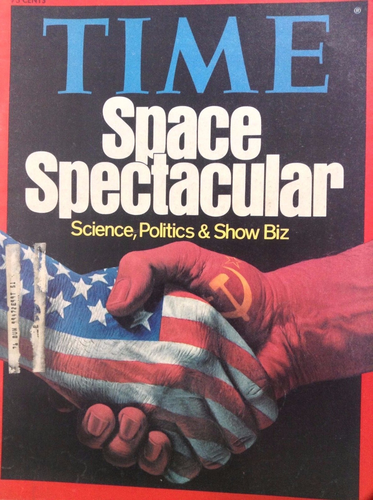Time Magazine Space Spectaculr July 21, 1975 100717nonrh | eBay