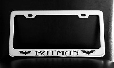 BATMAN DARK KNIGHT RISES License Plate Frame - Chrome Plated Metal | eBay